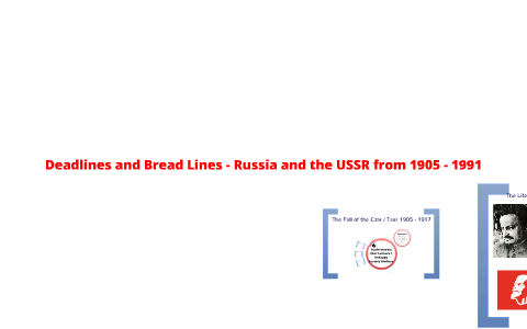 Deadlines and Bread Lines - Russia and the USSR from 1905 - 1991 by ...