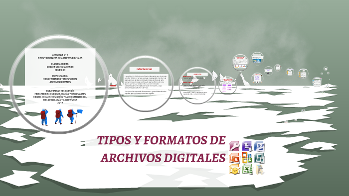 TIPOS Y FORMATOS DE ARCHIVOS DIGITALES by Monica Valencia Henao