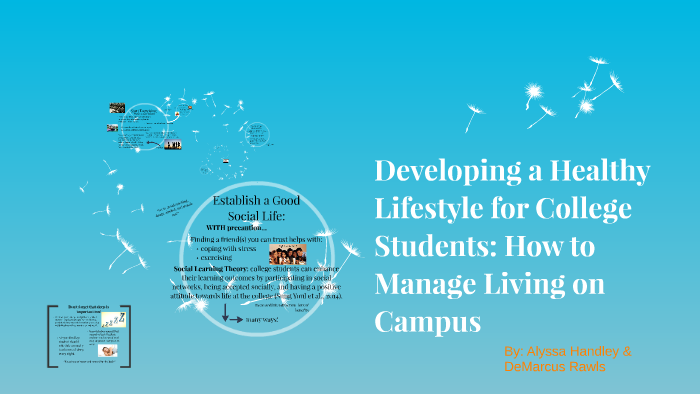 Developing a Healthy Lifestyle for College Students: How to by Alyssa ...