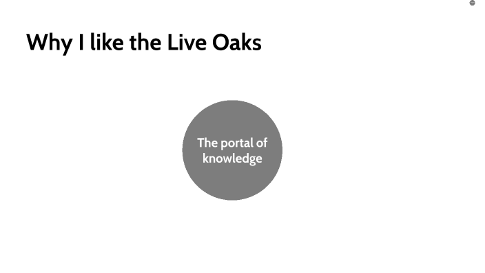 Oaks test by Michael Fisher on Prezi