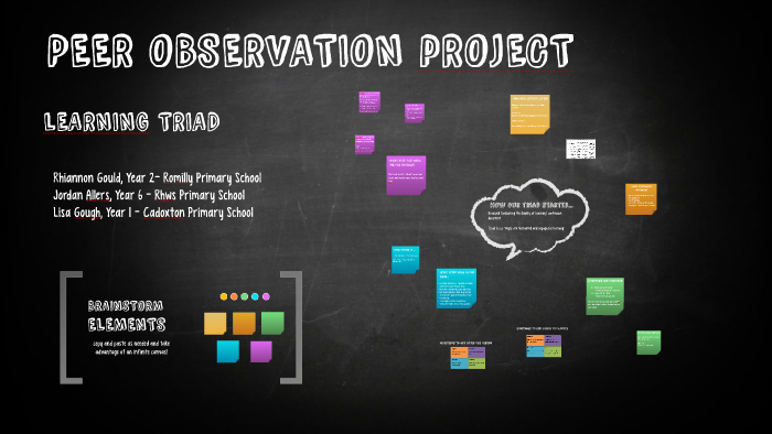 PEER OBSERVATION TRIAD by RHIANNON GOULD on Prezi