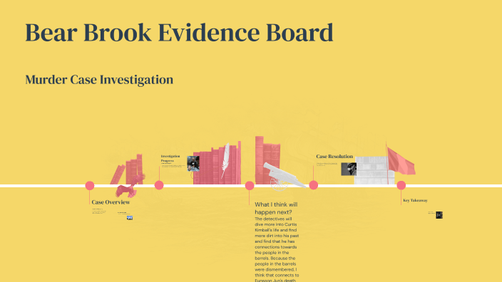 Bear Brook Evidence Board by Malachi Blevins on Prezi