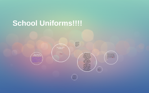 School Uniforms are bad! by Sophie S on Prezi