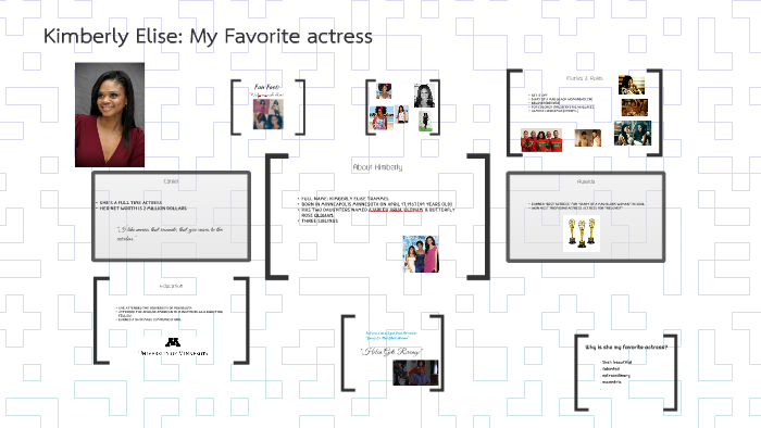 Kimberly Elise: My Favorite actress by Patrina Johnson