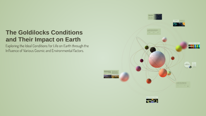 The Goldilocks Conditions and Their Impact on Earth by PRADEEP RAWAT on ...
