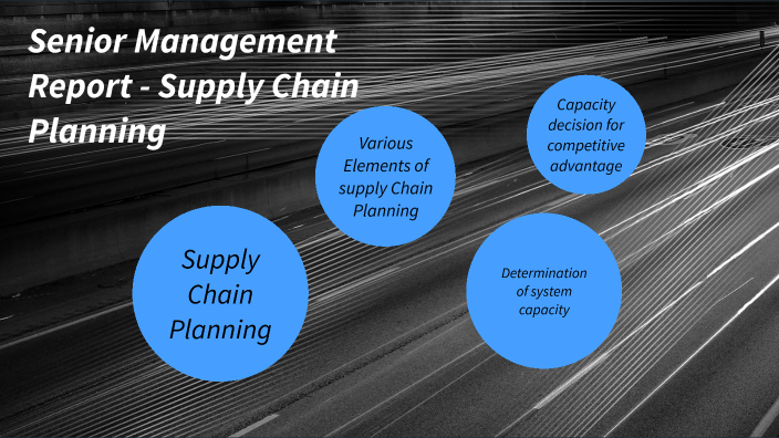 Senior Manager Presentation - Supply Chain Planning by GEORGE LAWRENCE ...