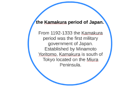 the Kamakura period of Japan by Riley L. on Prezi