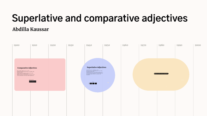 superlative and comparative adjectives by Kaussar Abdilla on Prezi