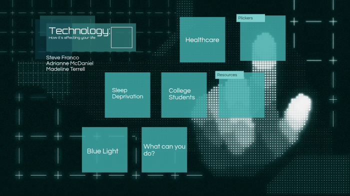 Effects of Technology on sleep by Adrianne McDaniel on Prezi