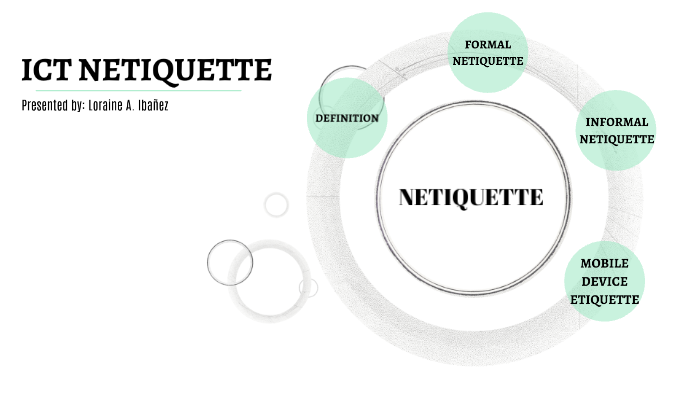 ICT NETIQUETTE by Loraine Ibañez on Prezi