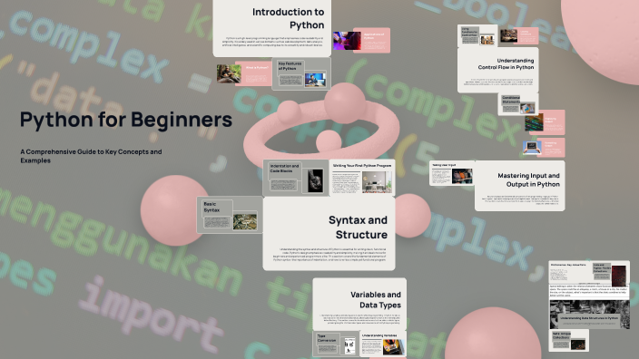 Python for Beginners by abdullah ramzan on Prezi