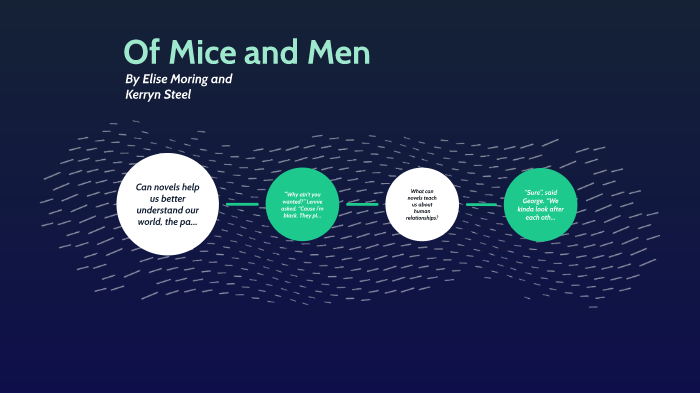 Oral Presentation Of Mice and Men by kerryn steel on Prezi