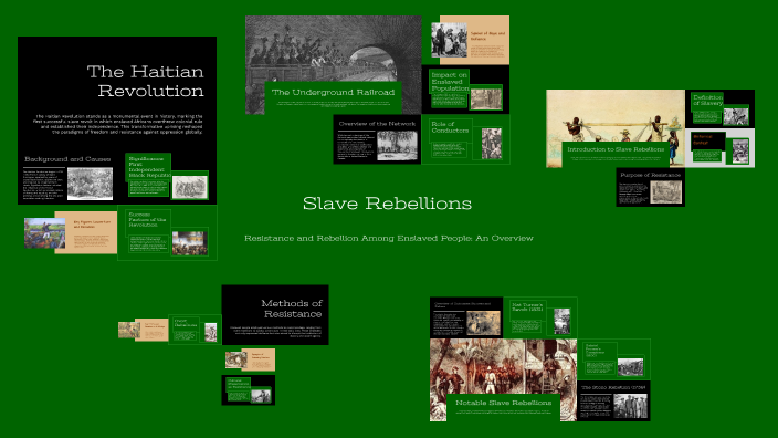 Slave Rebellions by Piers Davison on Prezi