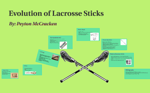 Evolution of Lacrosse Sticks by Peyton McCracken on Prezi