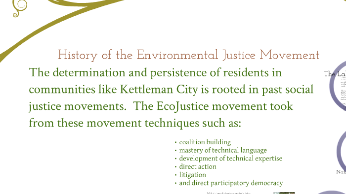 A History of the Environmental Justice Movement by Elizabeth Meacham on ...