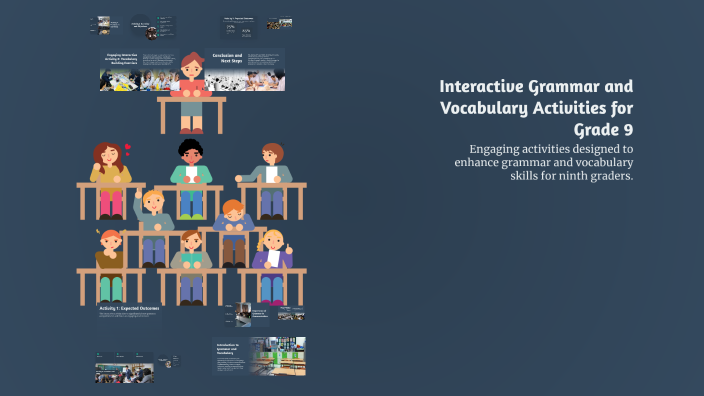 Interactive Grammar and Vocabulary Activities for Grade 9 by Garret ...