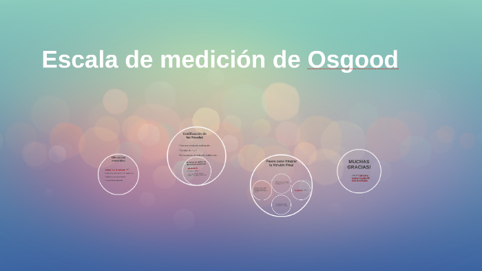 Escala de medición de Osgood by rocio perez de muro on Prezi