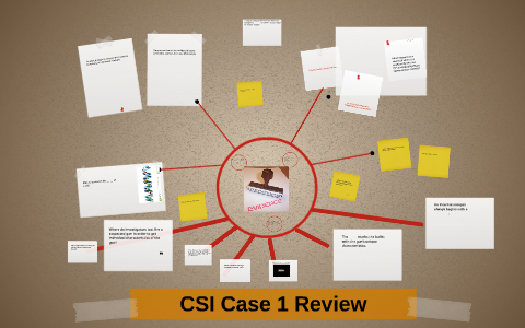 CSI Case 1 Review by April Gonzalez on Prezi