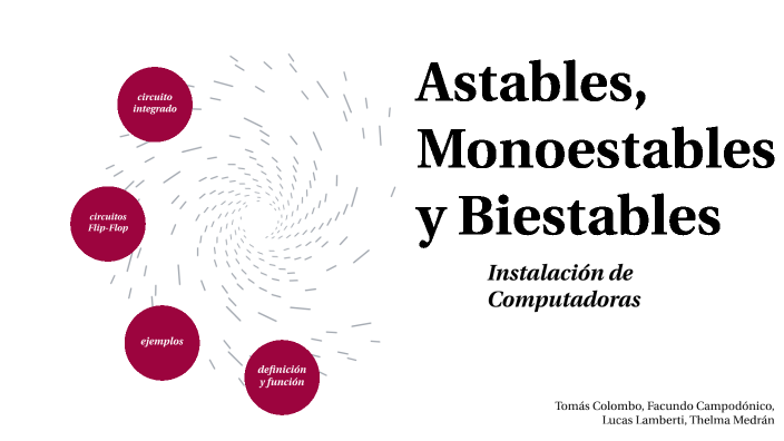 Astables, Monoestables y Biestables by Tomas Colombo on Prezi