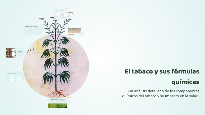El tabaco y sus fórmulas químicas by Andrea Rodriguez on Prezi