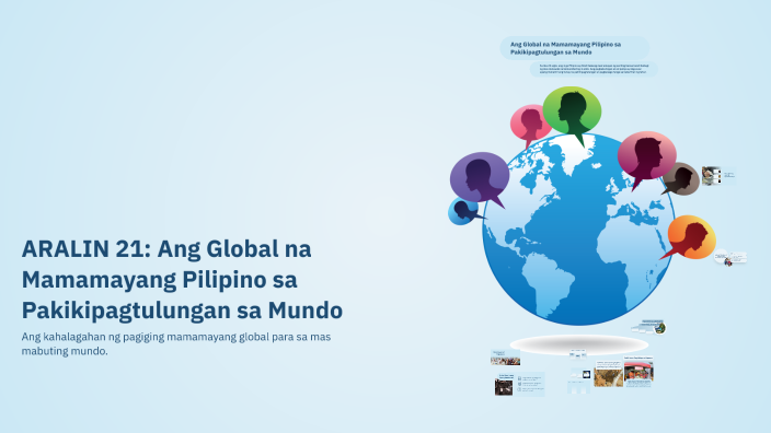 ARALIN 21: Ang Global na Mamamayang Pilipino sa Pakikipagtulungan sa ...