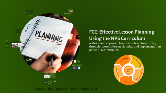 Effective Lesson Planning Using the NPS Curriculum by Jason Hernould on ...