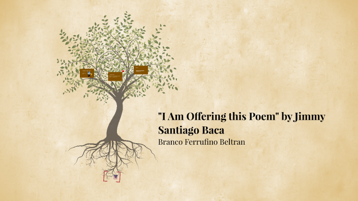 "I Am Offering this Poem" by Jimmy Santiago Baca by BRANCO FERRUFINO ...