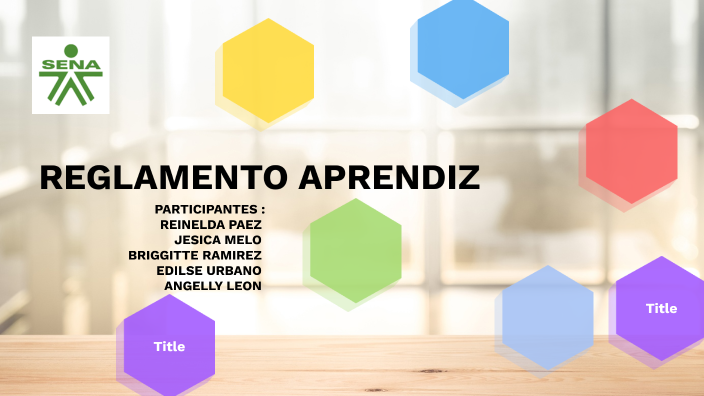 REGLAMENTO APRENDIZ SENA by Briggitte Ramirez on Prezi