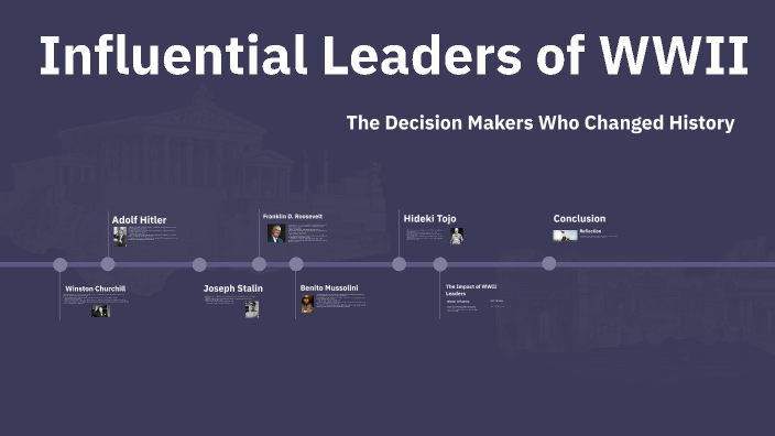 Influential Leaders of WWII by Jadyn Fuller on Prezi