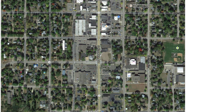 New Richmond Wayfinding-Parking by Clark Schroeder