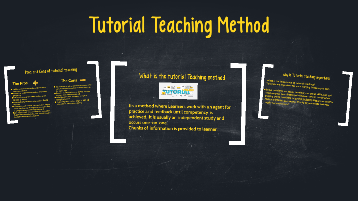 Tutorial teaching method by Can Akın on Prezi