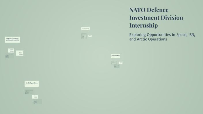 NATO Defence Investment Division Internship by Anders Klingenberg on Prezi