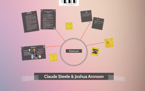 Claude Steele & Joshua Aronson by Vida Behar