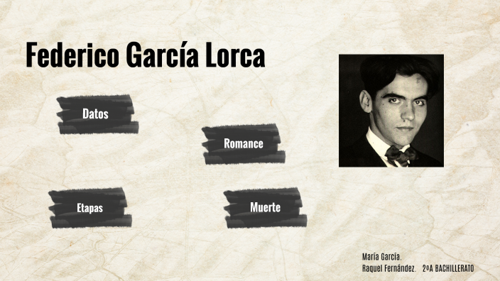 Federico García Lorca by RAQUEL FERNANDEZ on Prezi