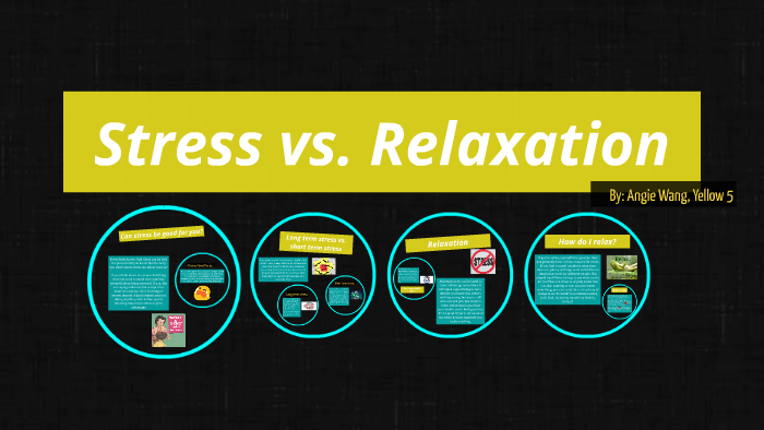 Stress vs. Relaxation by Angie Wang on Prezi