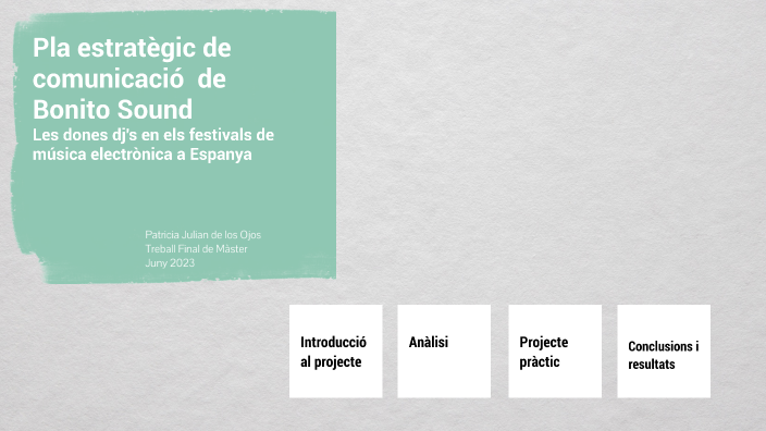 TFM by Patricia Julian on Prezi