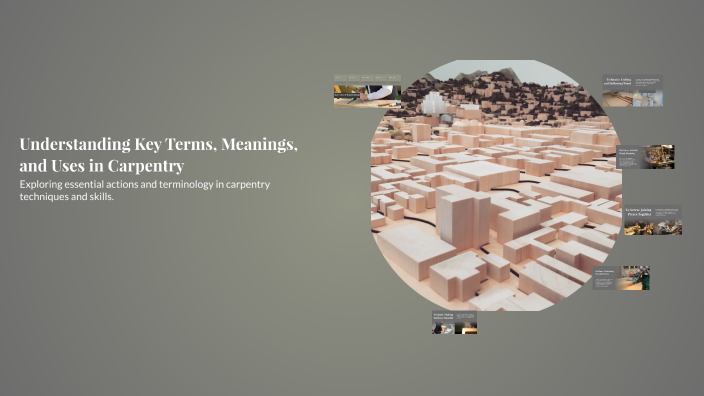 Understanding Key Terms, Meanings, and Uses in Carpentry by Fran Ariza ...