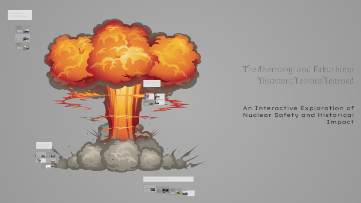 The Chernobyl and Fukushima Disasters: Lessons Learned by Julie Luan on ...