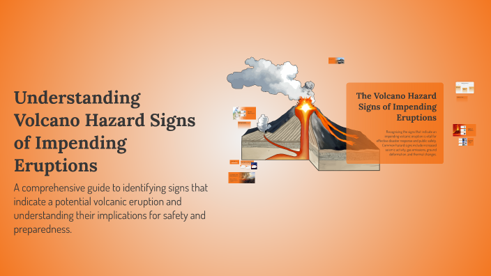 Understanding Volcano Hazard Signs of Impending Eruptions by Johan ...