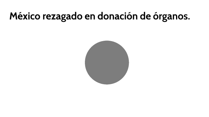México rezagado en donación de órganos by David Guillermo Vélez on Prezi