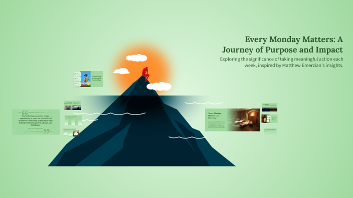 Every Monday Matters: A Journey of Purpose and Impact by JEREMIAH OLSON ...