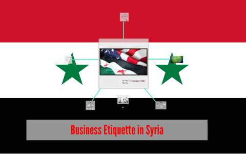 Syria Business Etiquette by Maricela Santillan on Prezi
