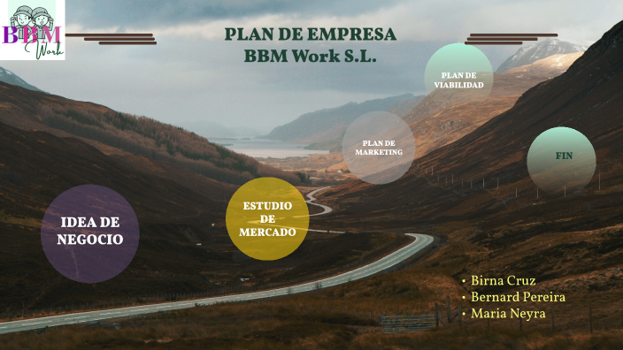 PLAN DE EMPRESA BBM Work S.L. by bernard pereira garcía on Prezi