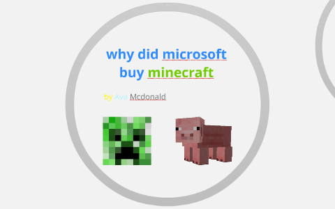 why did microsoft buy minecraft by Suzette Rainey on Prezi