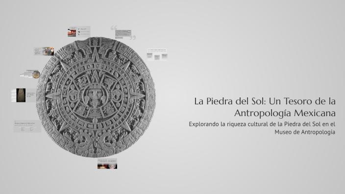La Piedra del Sol: Un Tesoro de la Antropología Mexicana by JOS EDUARDO ...