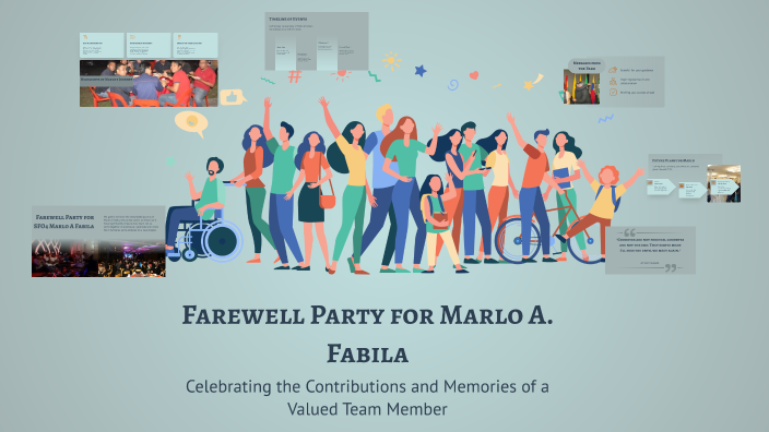Farewell Party for Marlo A. Fabila by Paula Jane Recto on Prezi