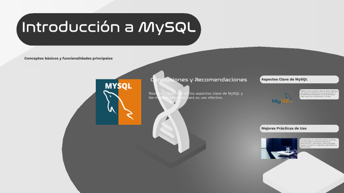 Introducción a MySQL by Mariano Ivan Garcia Gutierrez on Prezi