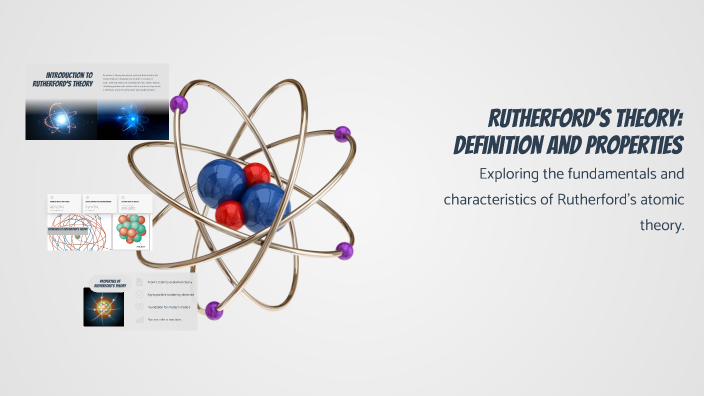 Rutherford's Theory: Definition and Properties by Abhinav Kotha on Prezi
