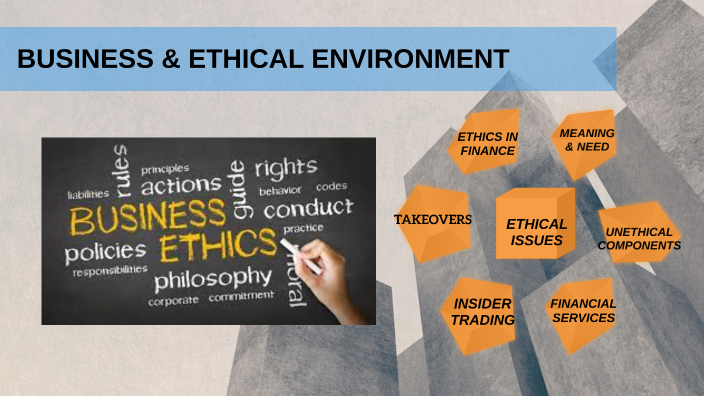 BUSINESS & ETHICAL ENVIRONMENT by Pushpa latha on Prezi