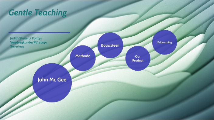 Gentle Teaching by Judith Sluiter on Prezi